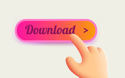 Cartoon Click Hand Pointer Vector Images (over 1,000)