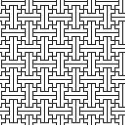 Swastika ornament seamless pattern Royalty Free Vector Image