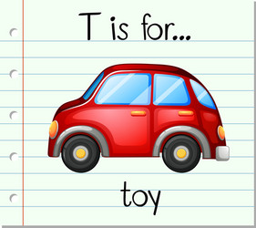 Letter T Flash Card Vector Images (over 320)