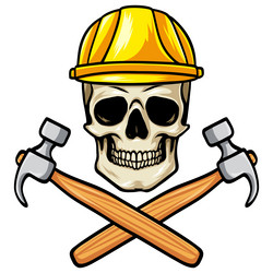 Construction Worker Skull Vector Images (over 420)