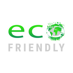 Green earth concept design planet health Vector Image