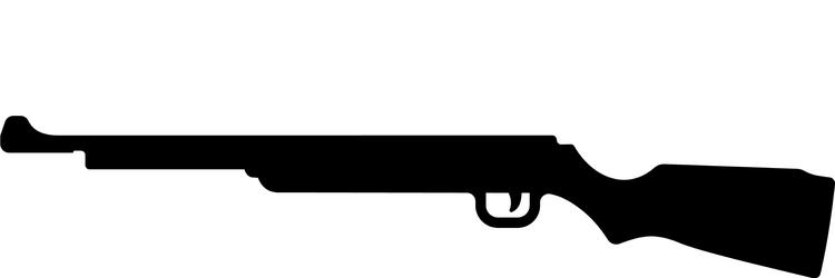 Hunting rifle Royalty Free Vector Image - VectorStock