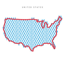 Serbia population map stick figures serbian Vector Image