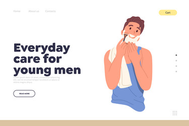 Kissing concept for landing page design template Vector Image