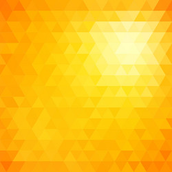Retro mosaic pattern of geometric triangle shapes Vector Image