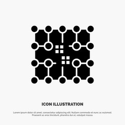 Chip connection electricity grid material mobile Vector Image