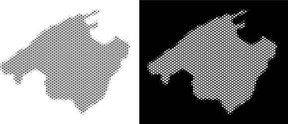 Map Mallorca White Vector Images (43)