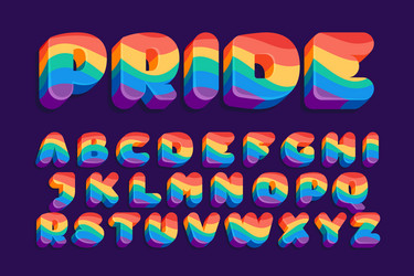 Pride Alphabet Vector Images (over 680)