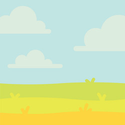 Soft nature landscapes desert with mountains Vector Image