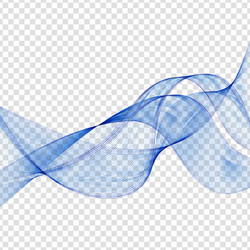 Blue wave swirl swoosh undulate sound Royalty Free Vector