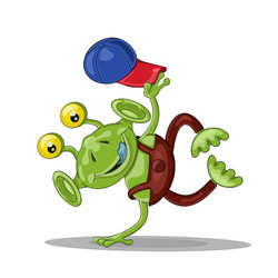 Funny breakdancer Royalty Free Vector Image - VectorStock