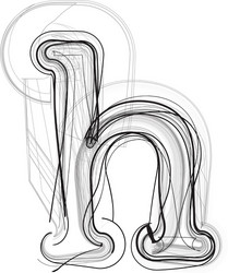 Alphabet Doodle H Letter Vector Images (over 140)