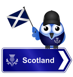 Scotland sign Royalty Free Vector Image - VectorStock