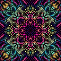 Traditional ajrak pattern Royalty Free Vector Image