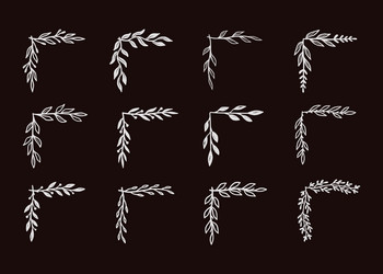 Black Corner Borders And Frames