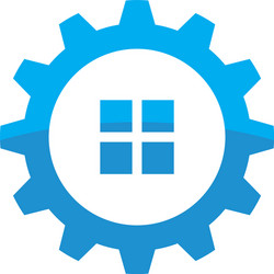 House Gear Icon Vector Images (over 10,000)