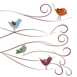 Birds Chirping Vector Images (over 540)