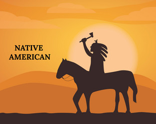 Native American Man Clip Art Vector Images (over 120)
