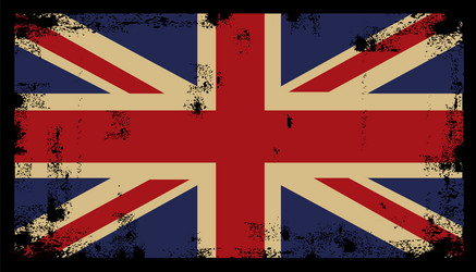 Grunge british background Royalty Free Vector Image