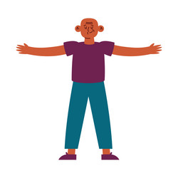 Old woman active Royalty Free Vector Image - VectorStock