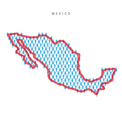 Jamaica population map stick figures jamaican Vector Image