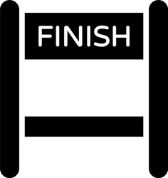 Finish line Royalty Free Vector Image - VectorStock