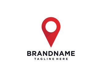 Mark logo location iconmap for maps google Vector Image