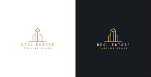 Gold Real Estate Logo Vector Images (over 9,900)