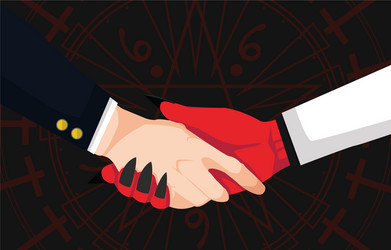 Devil Handshake Vector Images (81)