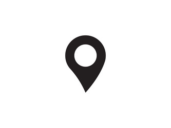 Mark logo location iconmap for maps google Vector Image