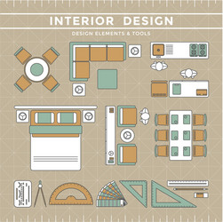 Dining Table Floor Plan Vector Images (over 200)