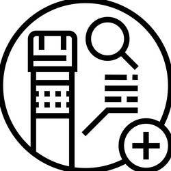 Lipid membrane biochemistry line icon Royalty Free Vector