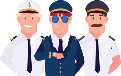 Isolated drivers persons design Royalty Free Vector Image