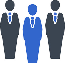 Business group icon Royalty Free Vector Image - VectorStock