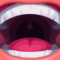Open Mouth Side View Clipart