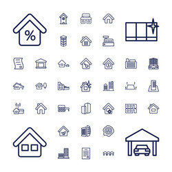 Real icons Royalty Free Vector Image - VectorStock