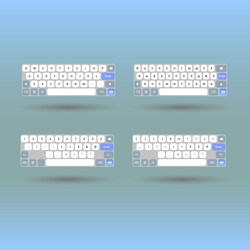 Russian Keyboard Vector Images (over 960)