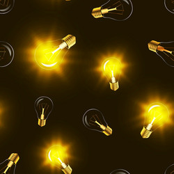 Golden light candle lighting another one Vector Image