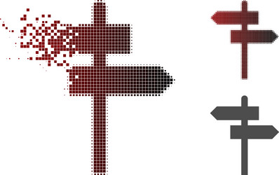 Pixelated Road Vector Images (over 1,700)