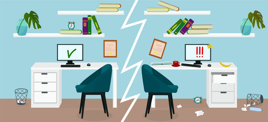 Dirty Workplace Vector Images (over 210)