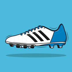 Football shoes Royalty Free Vector Image - VectorStock