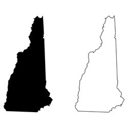New Hampshire State Outline Vector Images (over 320)