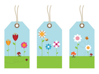 Flower Badge Vector Images (over 60,000)