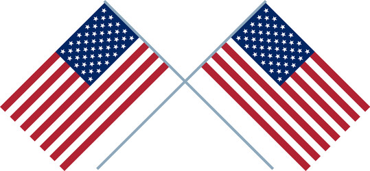 American flag Royalty Free Vector Image - VectorStock