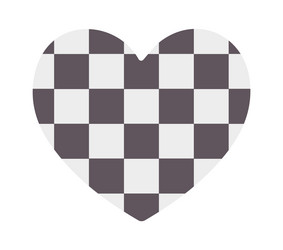 Checkered Heart Vector Images (over 1,600)