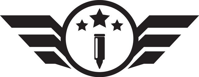 Army logo icon sign symbol military shield circle Vector Image