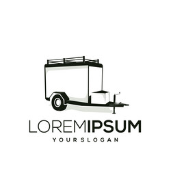 Small Box Trailer Vector Images (94)