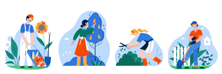 Cartoon People Work Vector Images (over 210,000)