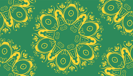 Flourish pattern design Royalty Free Vector Image