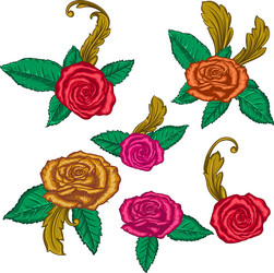 Rose Stylized Vector Images (over 4,800)